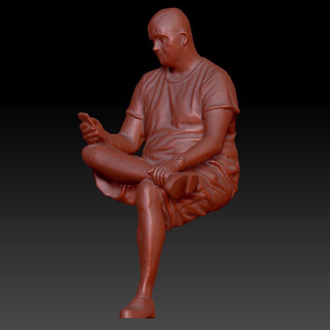 3d Printed Figure - Male 059 - Etsy