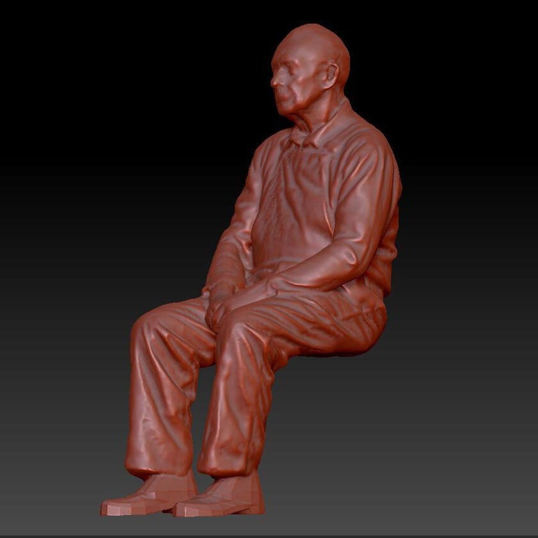 3d Printed Figure - Male 023s - Etsy