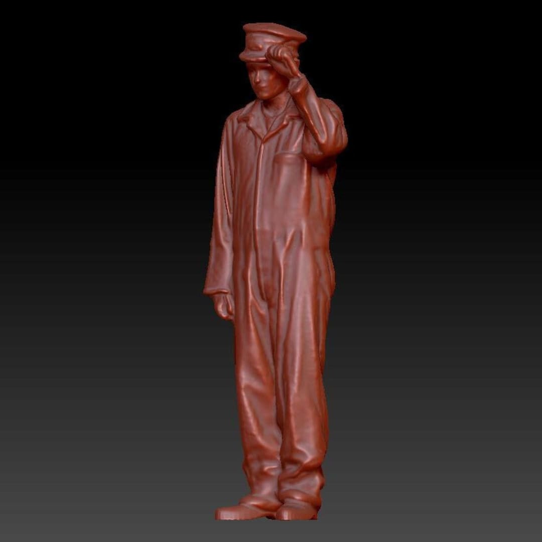 3d Printed Figure - Driver 010 - Etsy