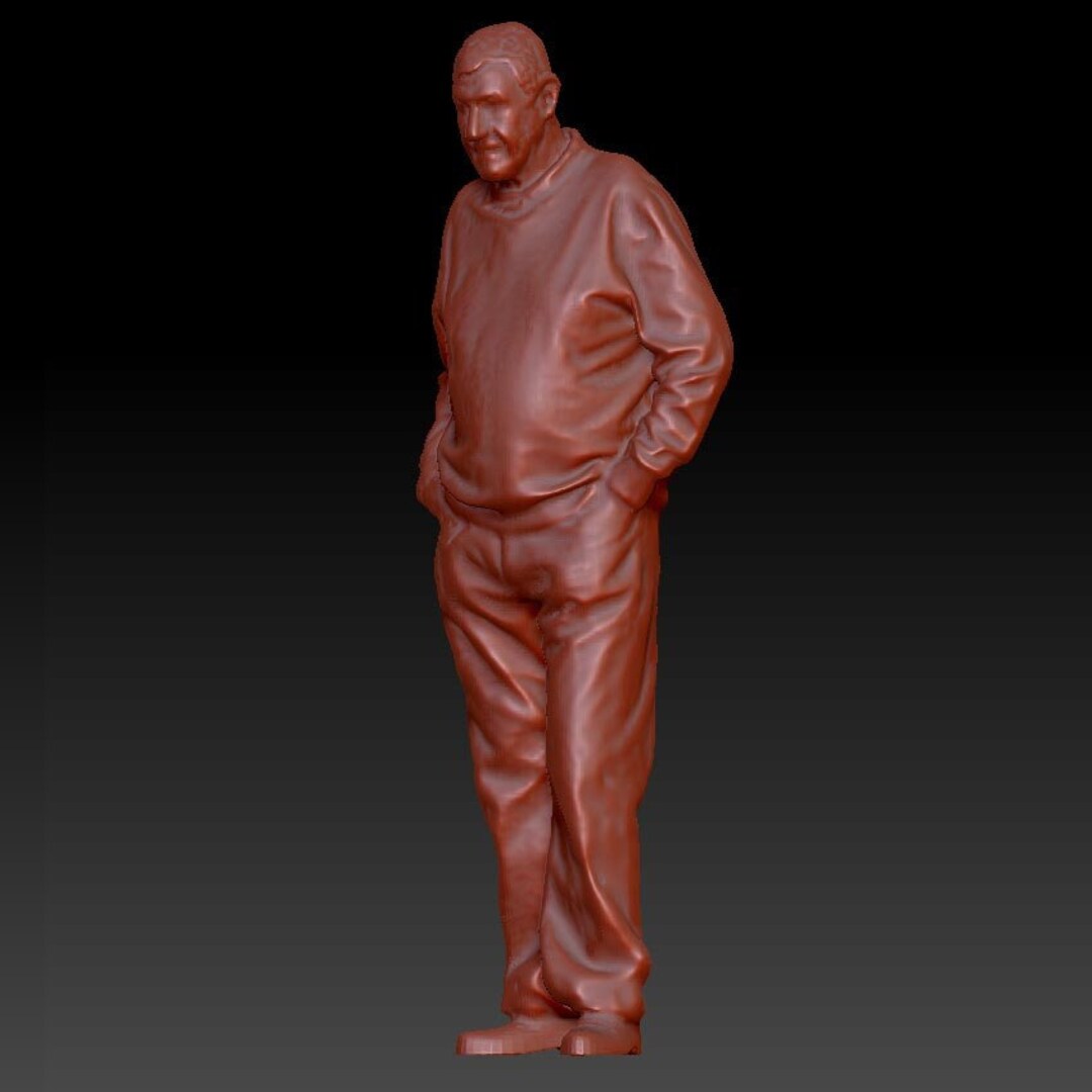 3d Printed Figure - Male 012 - Etsy