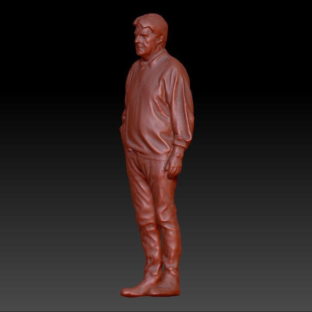 3d Printed Figure - Male 019 - Etsy