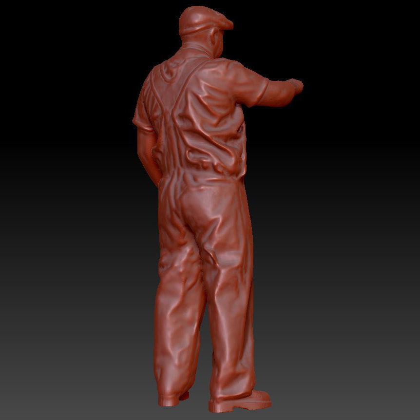 3d Printed Figure - Driver 019 - Etsy