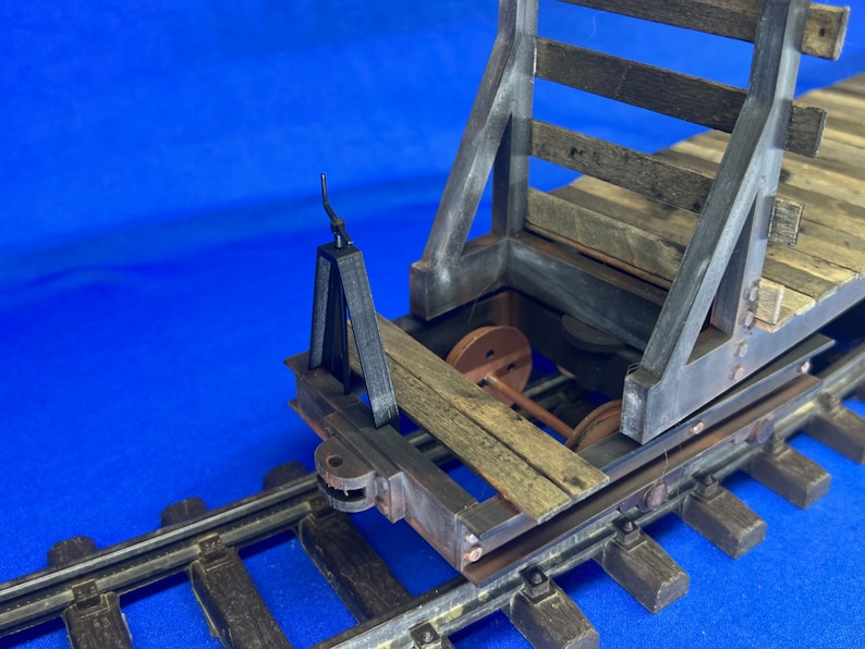 1:20.3 Large Logging Flat Car With Bulkheads Kit - Etsy