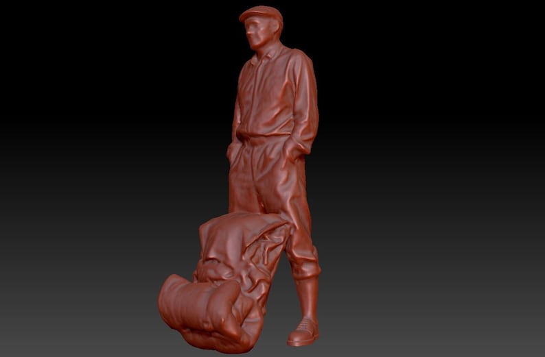 3d Printed Figure - Male 100 - Etsy