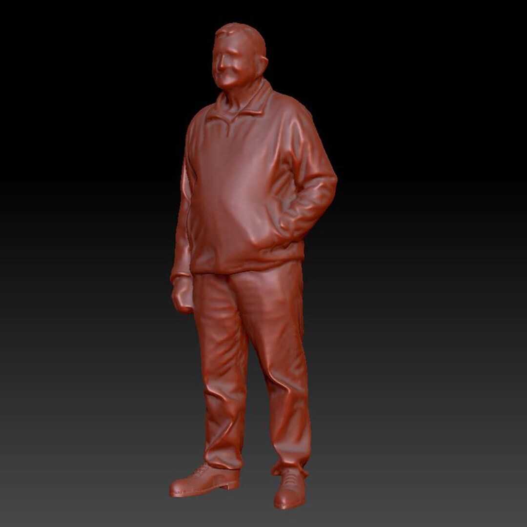3d Printed Figure - Male 124 - Etsy