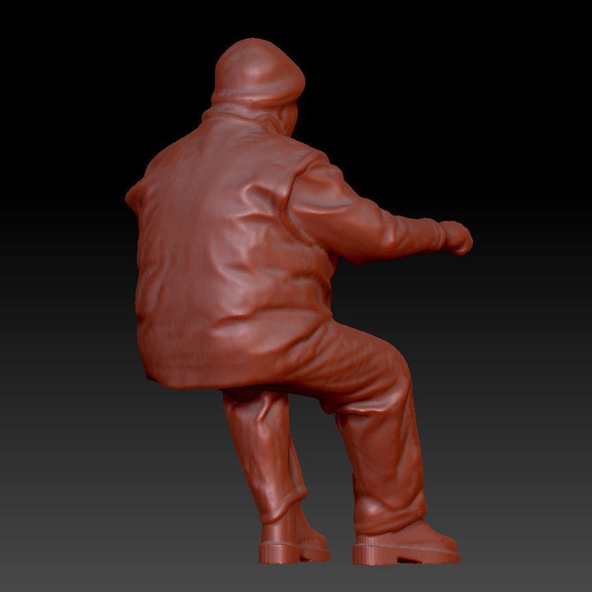 3d Printed Figure - Driver 014s - Etsy