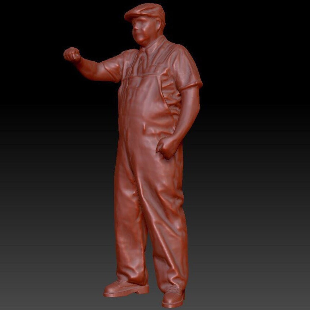 3d Printed Figure - Driver 019 - Etsy