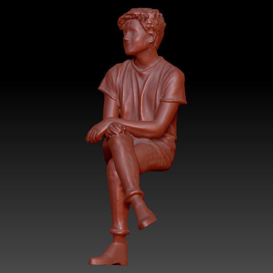 3d Printed Figure - Male 060 - Etsy