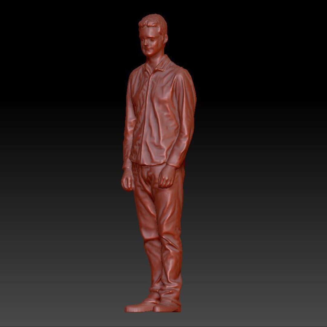 3d Printed Figure - Male 003 - Etsy