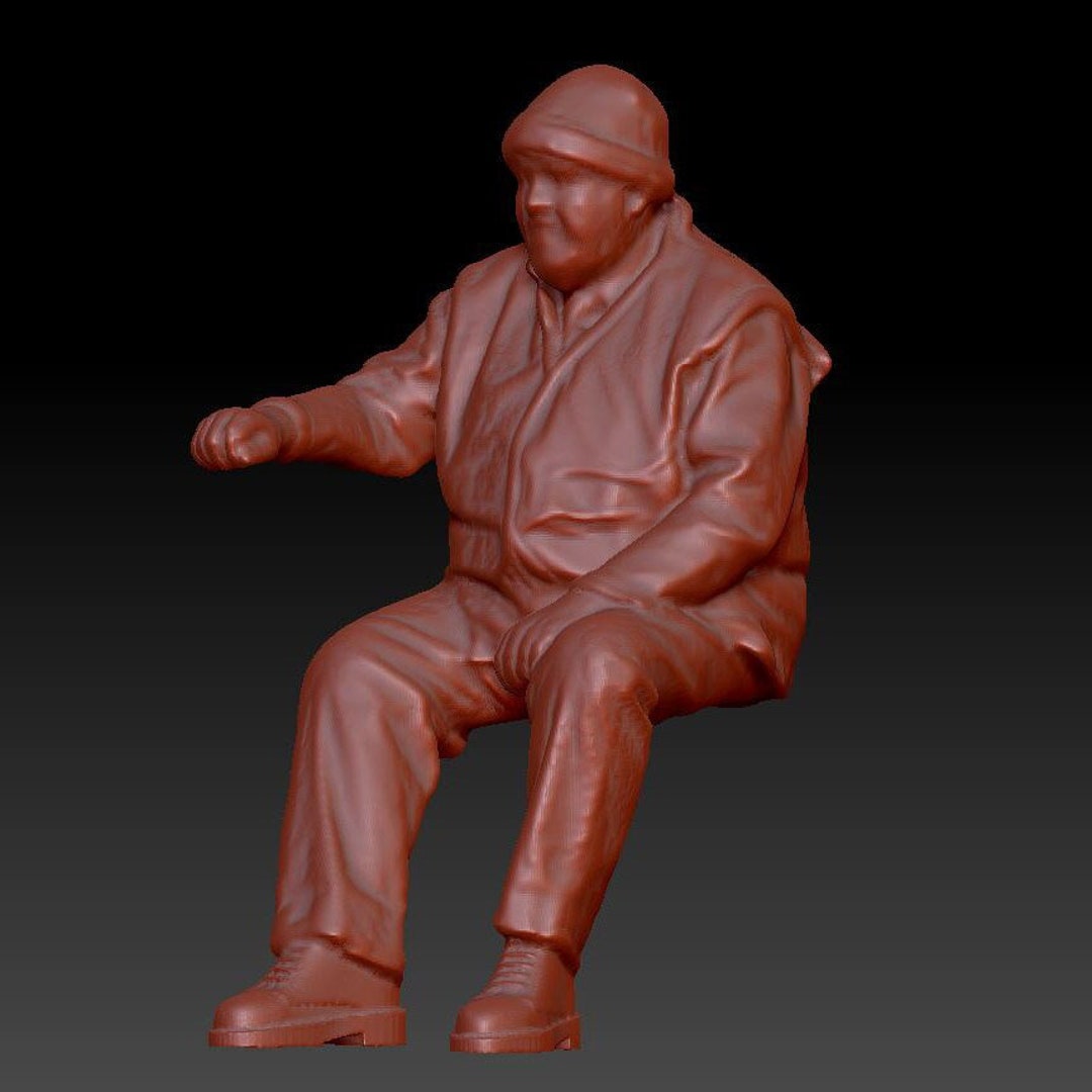 3d Printed Figure - Driver 014s - Etsy
