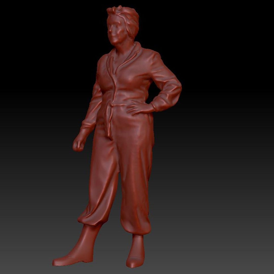 3d Printed Figure - Female 059 - Etsy