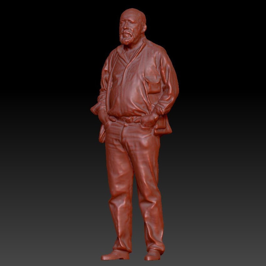 3d Printed Figure - Male 010 - Etsy