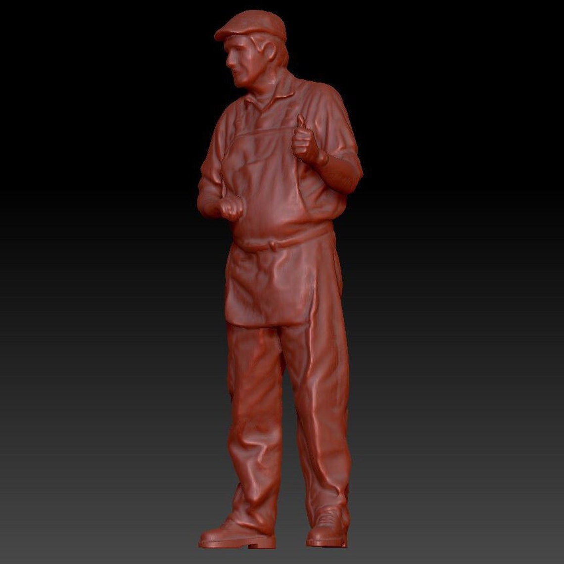 3d Printed Figure - Driver 015 - Etsy