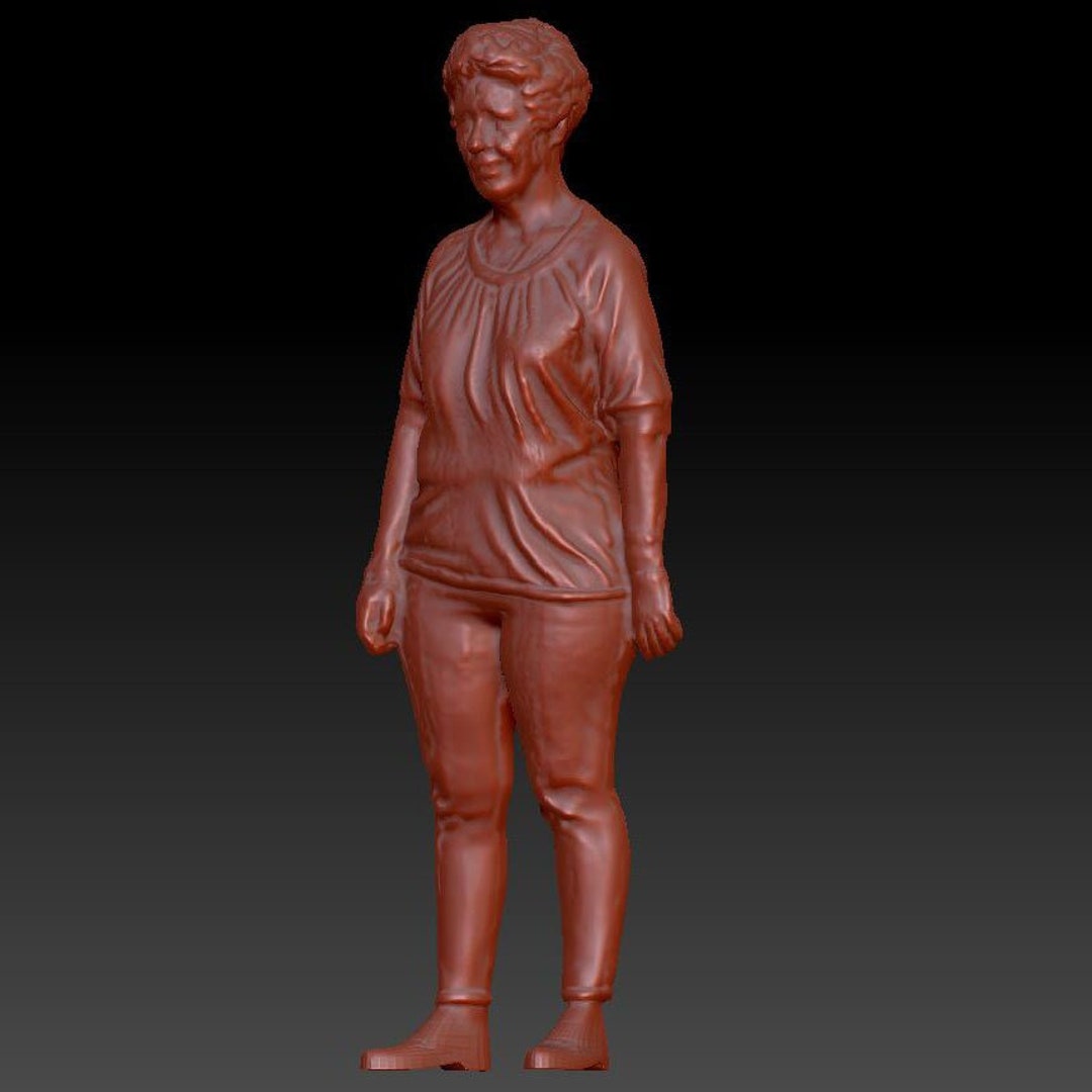 3d Printed Figure - Female 011 - Etsy
