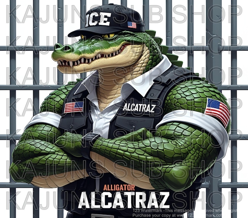 Alligator Alcatraz2 - Etsy