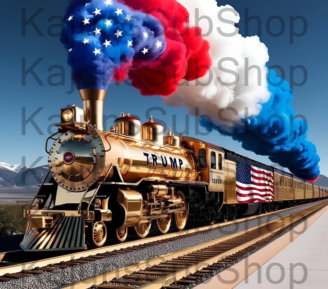 Trump Train ,trump Train 2024, Donald Trump 2024 Png, Election 2024 Png ...