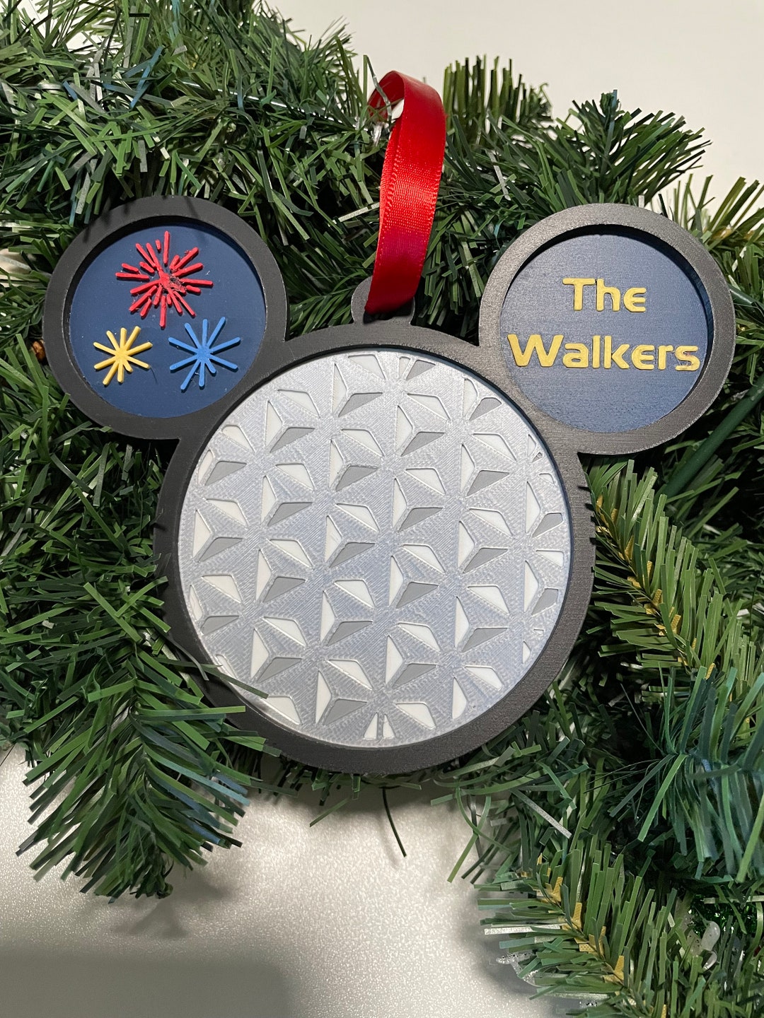Custom Disney World Epcot Ornament - Etsy