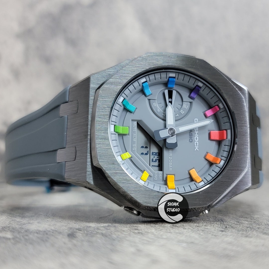 Casioak Mod G-shock Mens Luxury Custom Watch Personalized - Etsy
