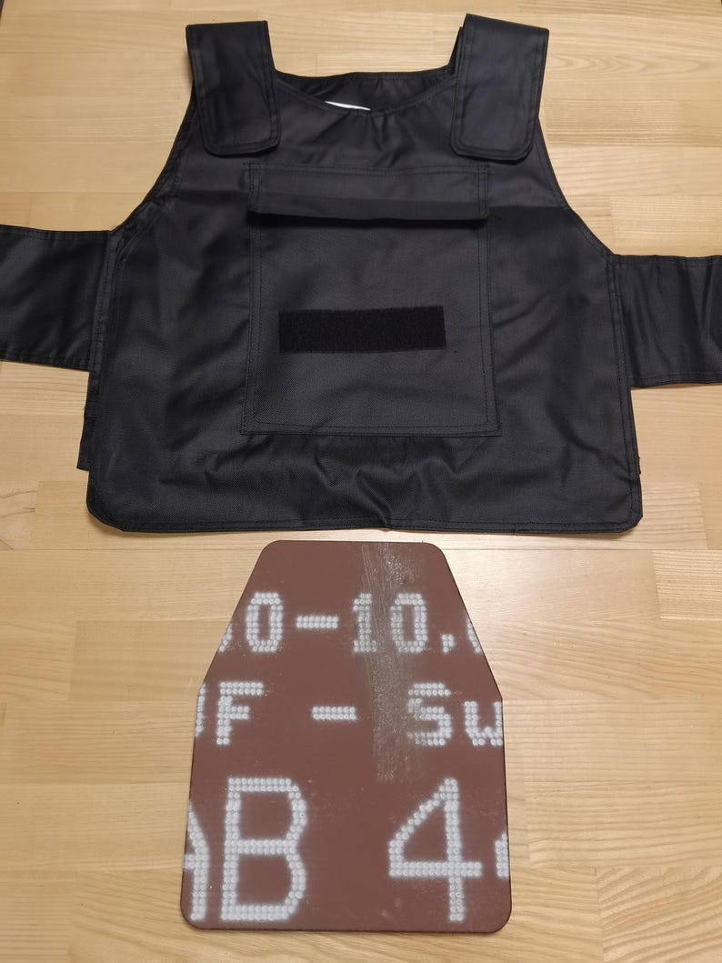 Tactical Plate Carrier Vest + Sapi Plate - Etsy
