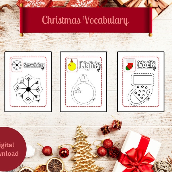 Vocabulary Cards - Etsy