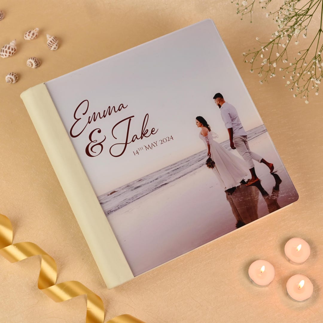 Premium Acrylic Glass Albums | Coffee Table Album | Wedding Album ...