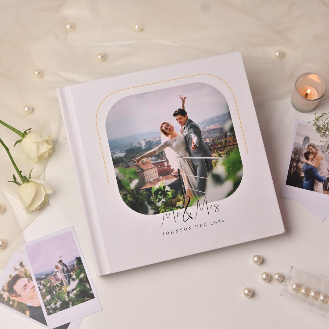 Premium Wedding Album | Handmade Flush Mount Album | Ultra-thick Pages ...