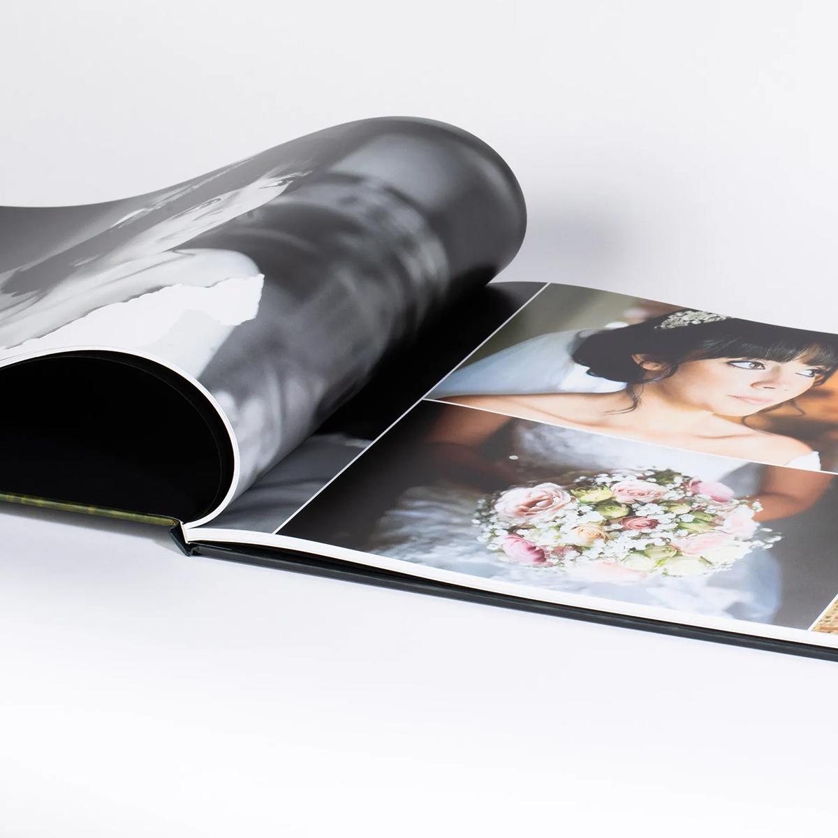 Customized Hardcover Wedding Photo Book: Standard Photo Book, 180 GSM ...