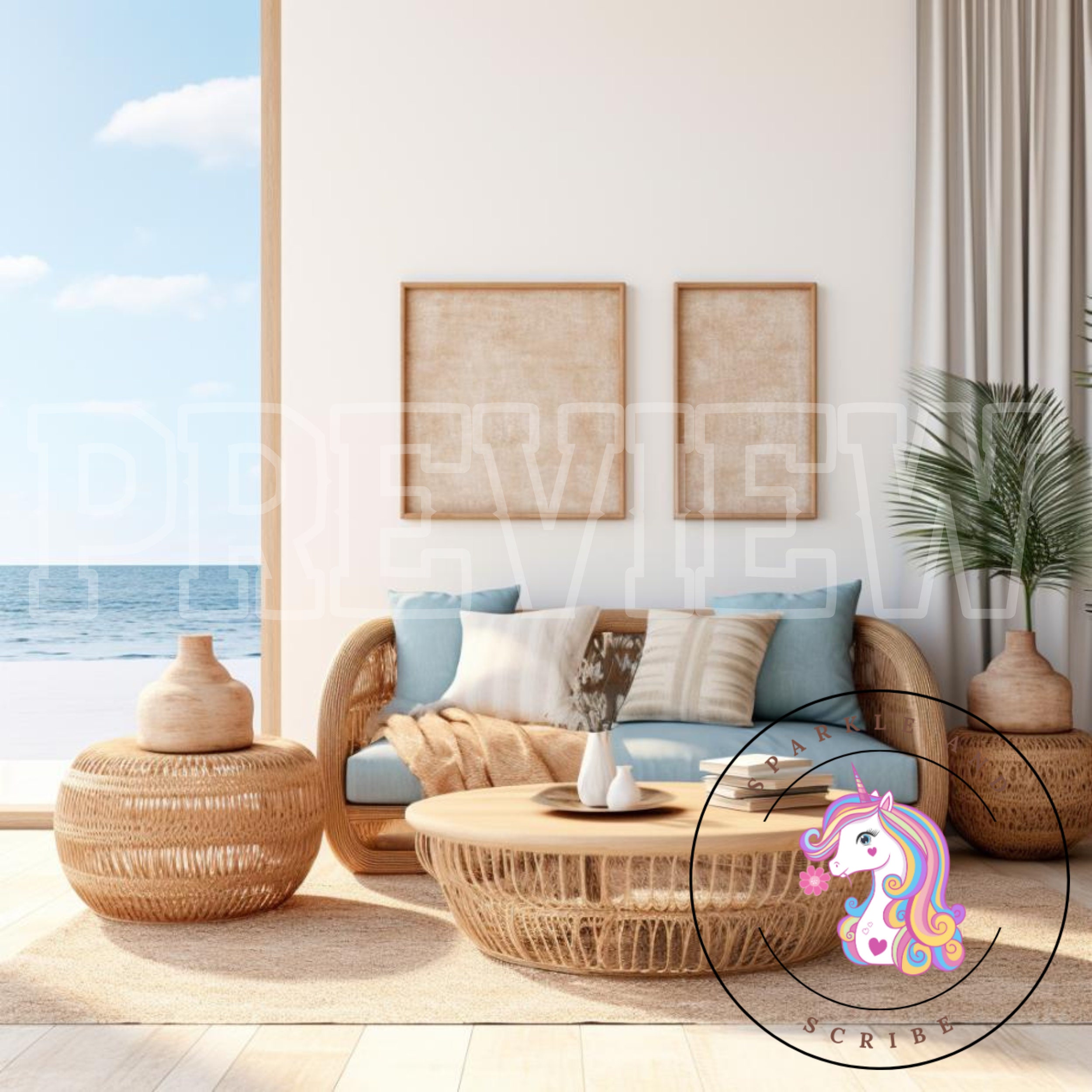 Captivating 12 Elegant Modern Beach House Frame Mockups - Downloadable ...