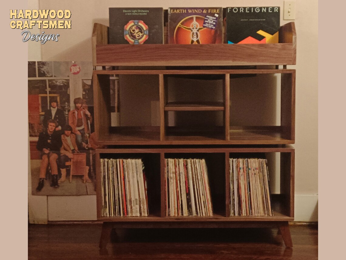 Record Storage Cabinet, Vinyl Record Holder Stand, Record Player Stand ...