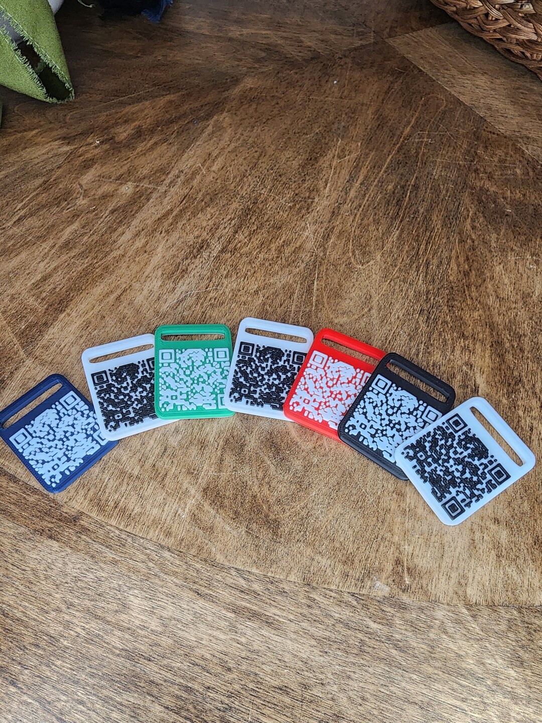 MINI Customizable Keychain QR Code - Etsy