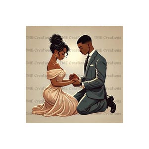 Christian Couple Clipart, Cute PNG Designs, Religious Wedding Art ...