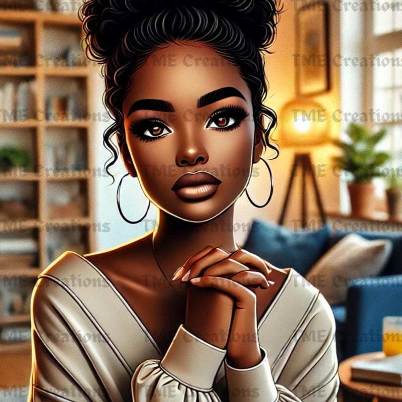 Faith Women Clipart - Etsy
