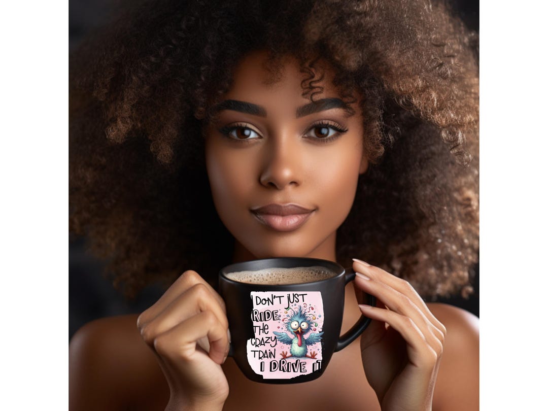 Funny Workplace Coffee Mugs, Crazy Train Office Humor Mug, Humorous ...