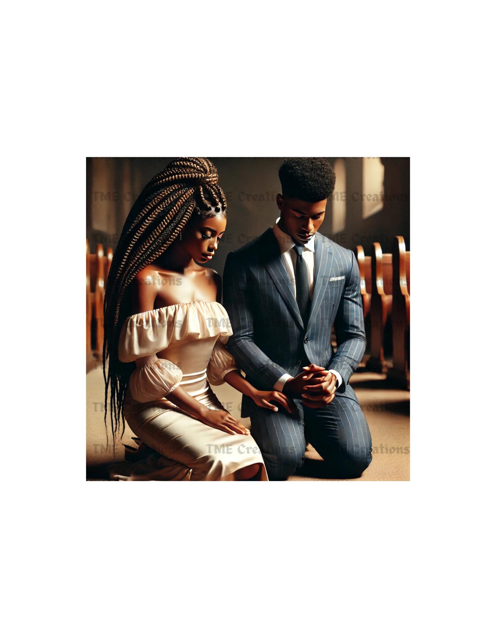 Christian Couple Clipart, Cute PNG Designs, Religious Wedding Art ...