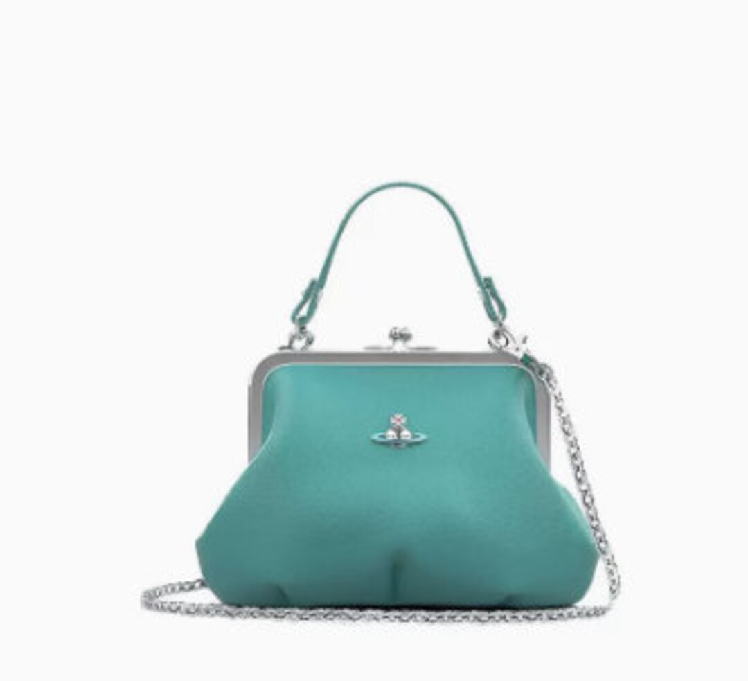 VIVIENNE WESTWOOD TURQUOISE Leather Granny Frame Bag Bolso - Etsy VIVIENNE WESTWOOD TURQUOISE Leather Granny Frame Bag Bolso - Etsy