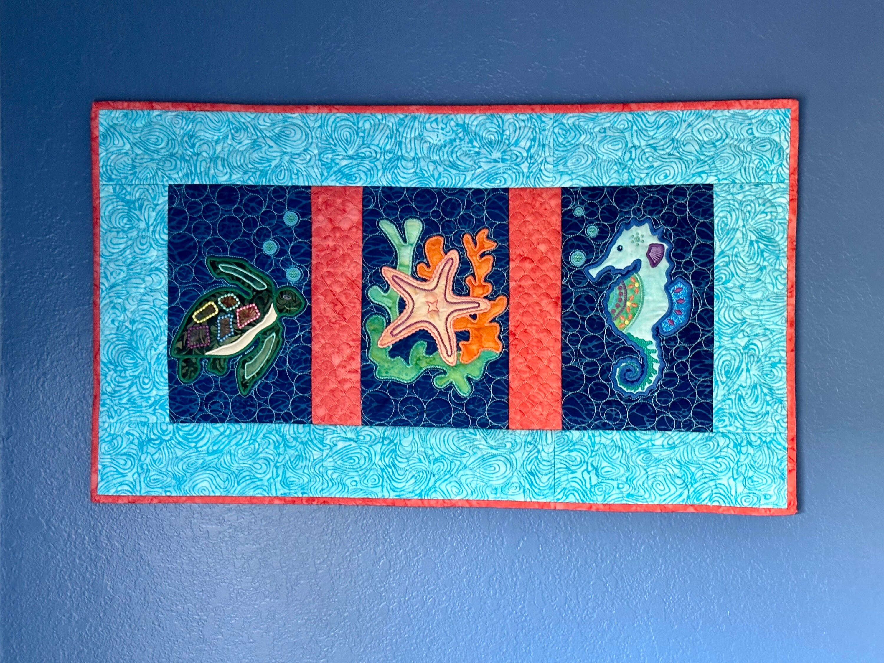 Under the Sea Machine Embroidery Kit - Etsy