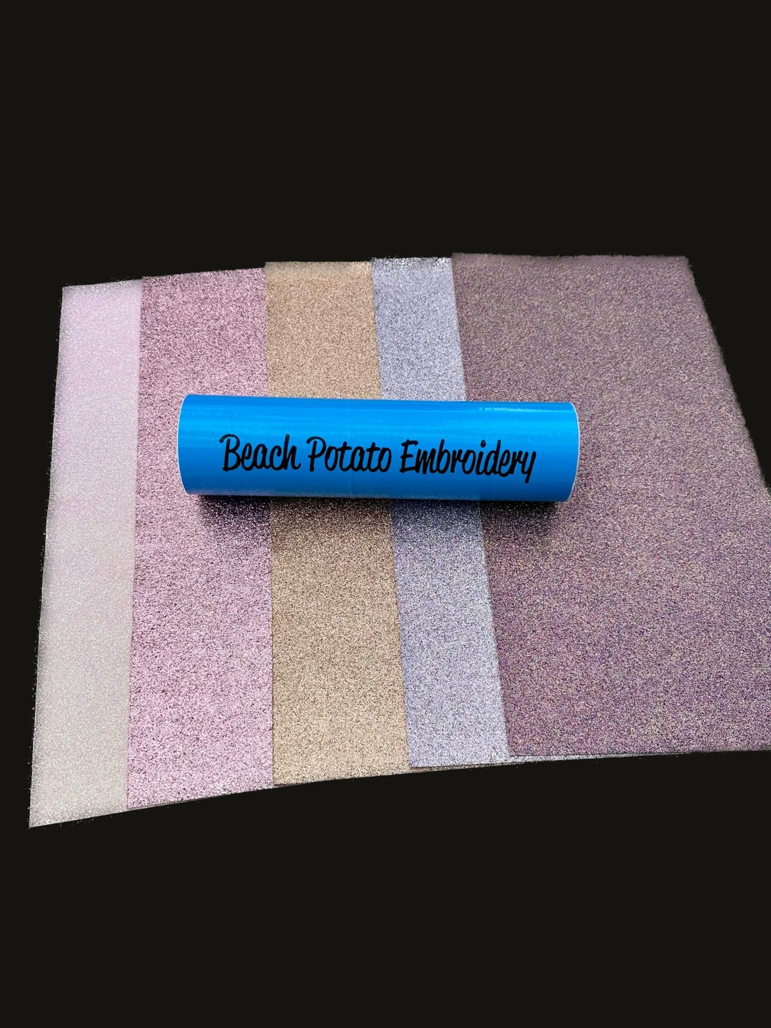 5 Sheet Glitter Fabric Bundle Bedazzled Beauty Bundle - Etsy