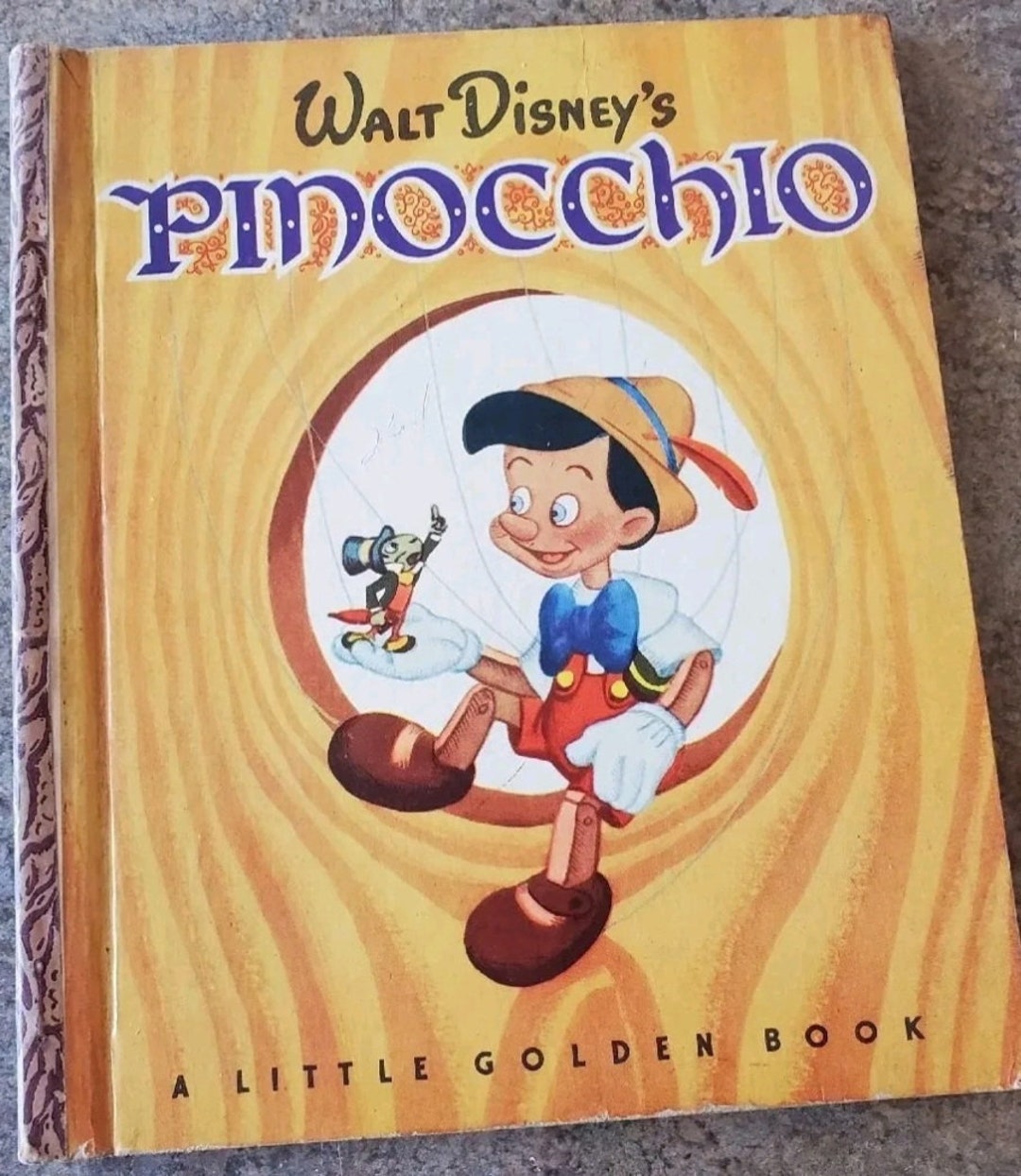 Little Golden Books Pinocchio - Etsy
