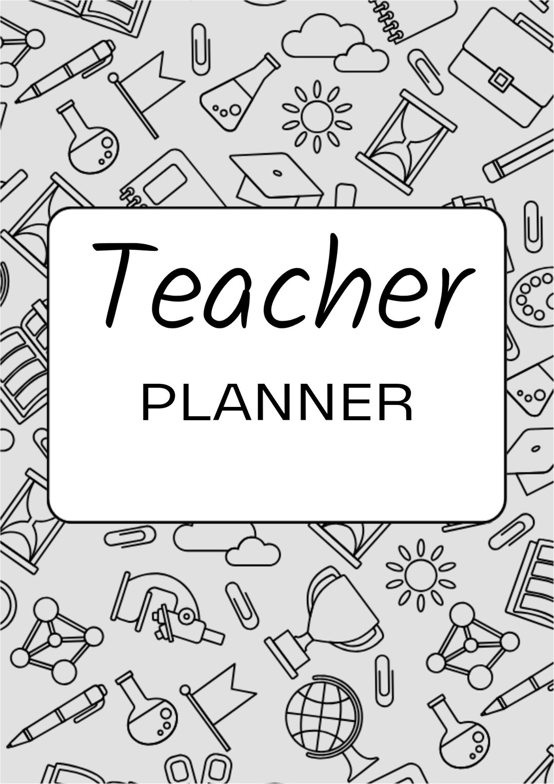 Teachers Planner - Etsy