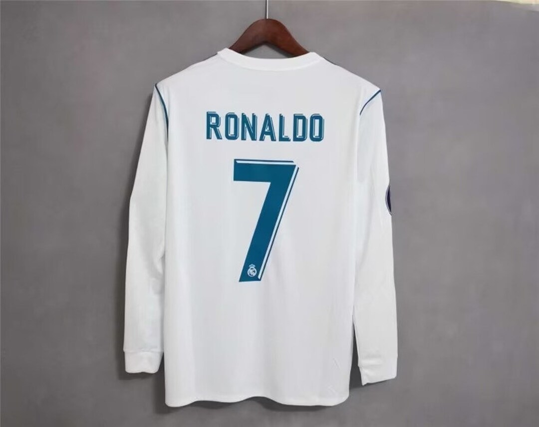 CRISTIANO RONALDO 7 Home 2017/2018 Home Champions Retro - Etsy
