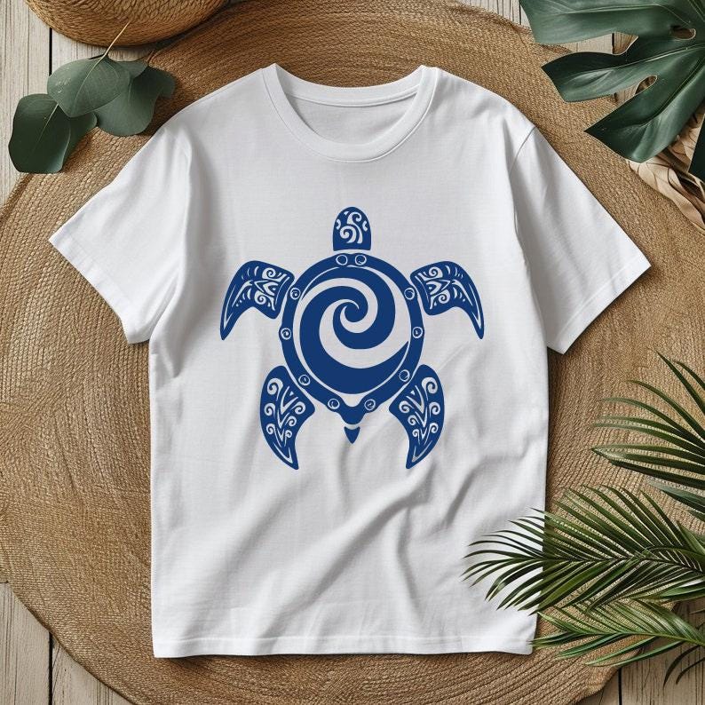 Polynesian Turtle SVG Bundle, Tribal Sea Turtle Tattoo Designs Svg ...