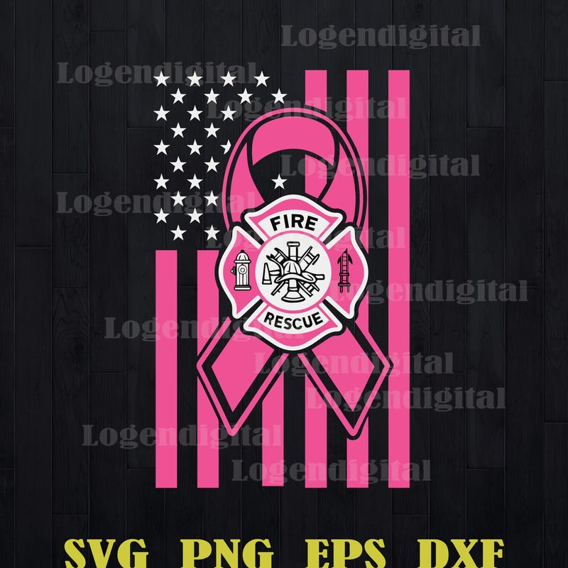 Firefighter Breast Cancer Awareness Shirts - Etsy