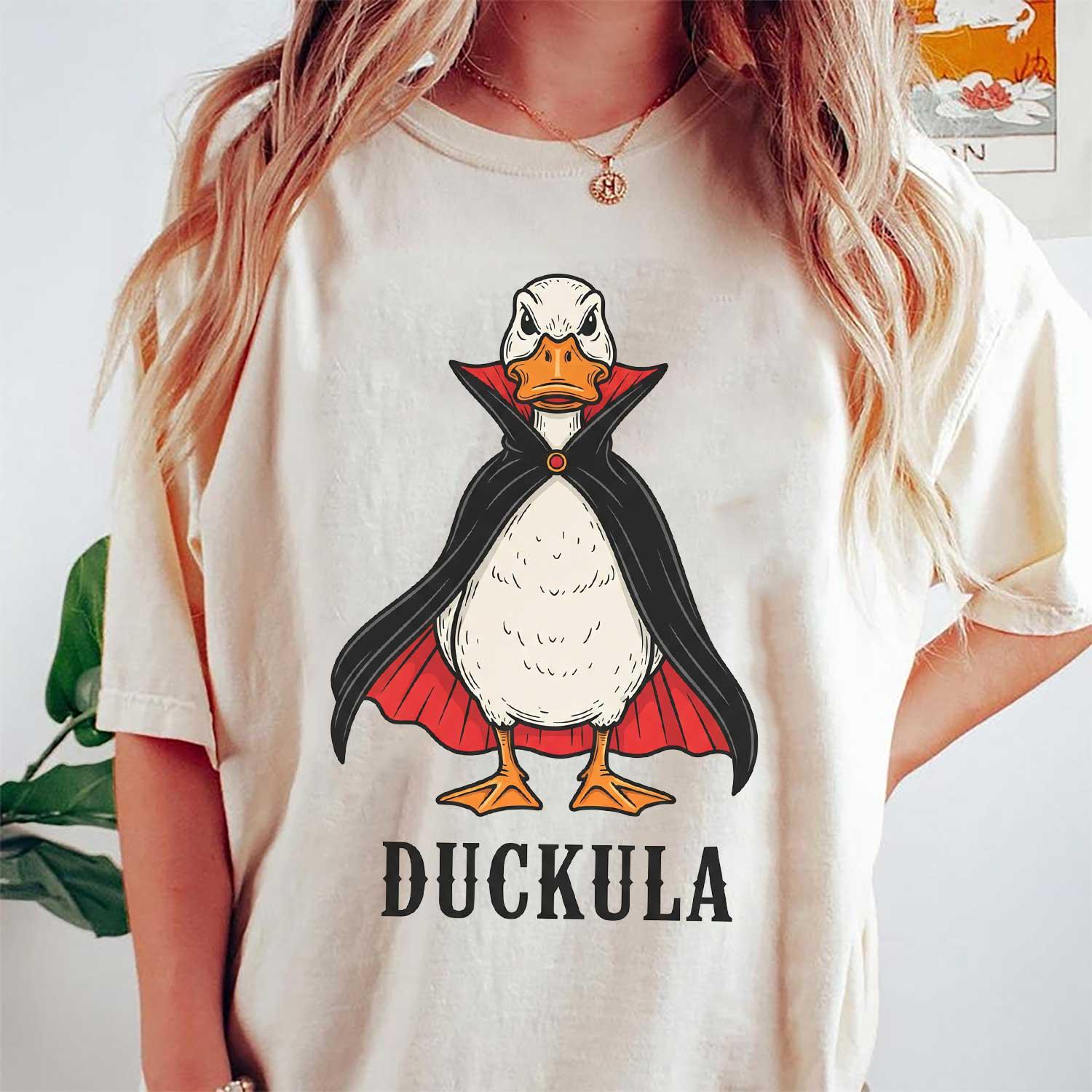 Duckula Funny Duck Dracula Png, Vampire Duck Png, Duck Halloween ...