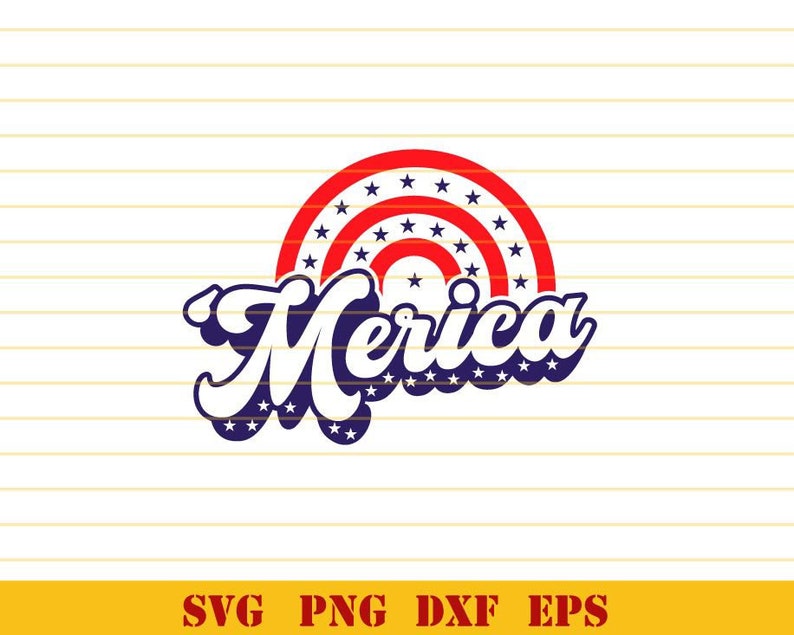 Merica Svg July 4th Svg Independence Day Svg Fourth of July Svg Merica ...