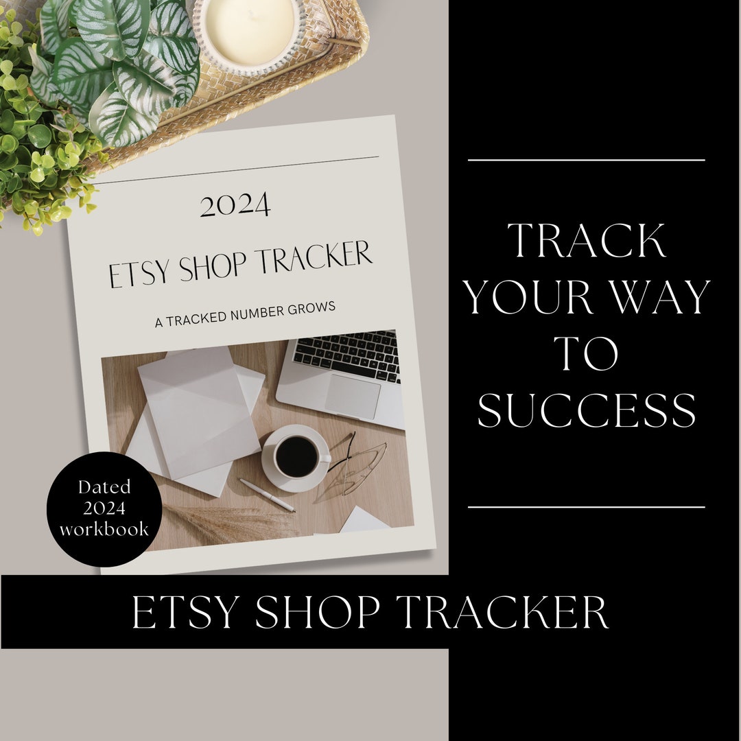 Printable Etsy Shop Tracker, Workbook for Growing a Successful Etsy ...
