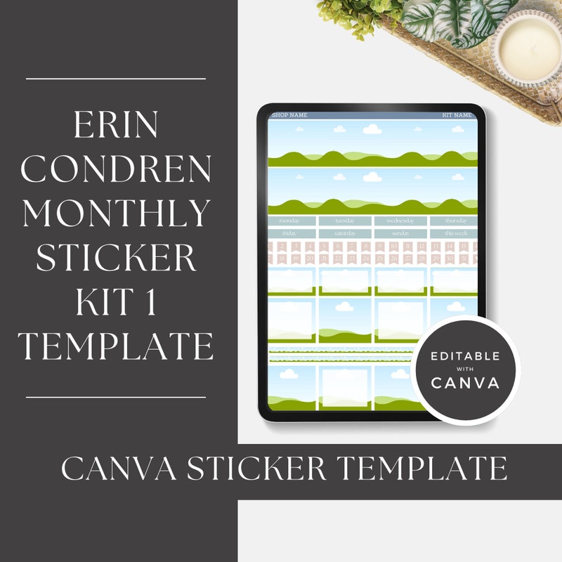 Erin Condren Sticker - Etsy