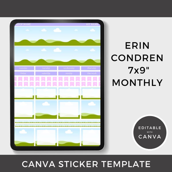 Erin Template - Etsy