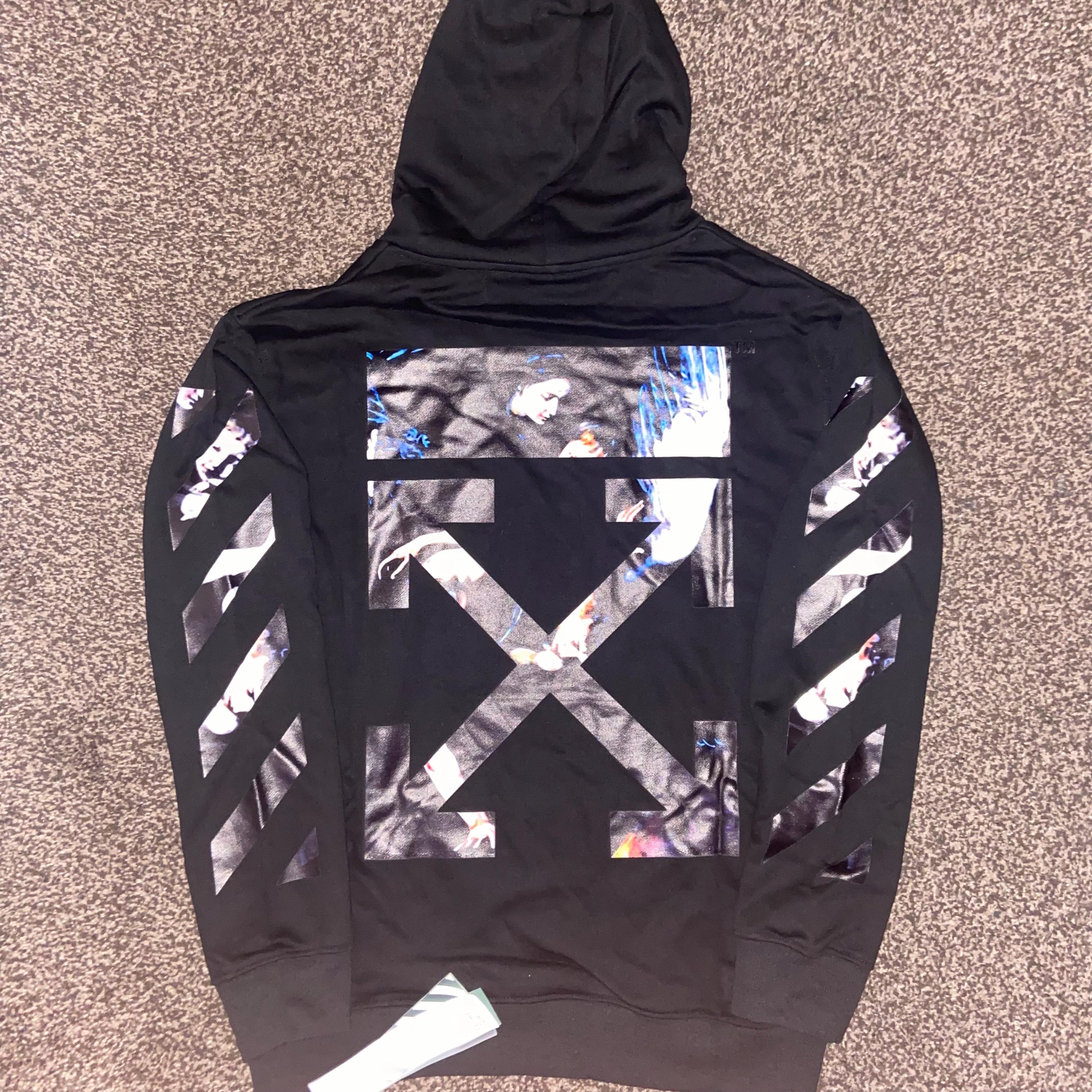 Off White Gradient Arrows Mens Black Hoodie - Etsy