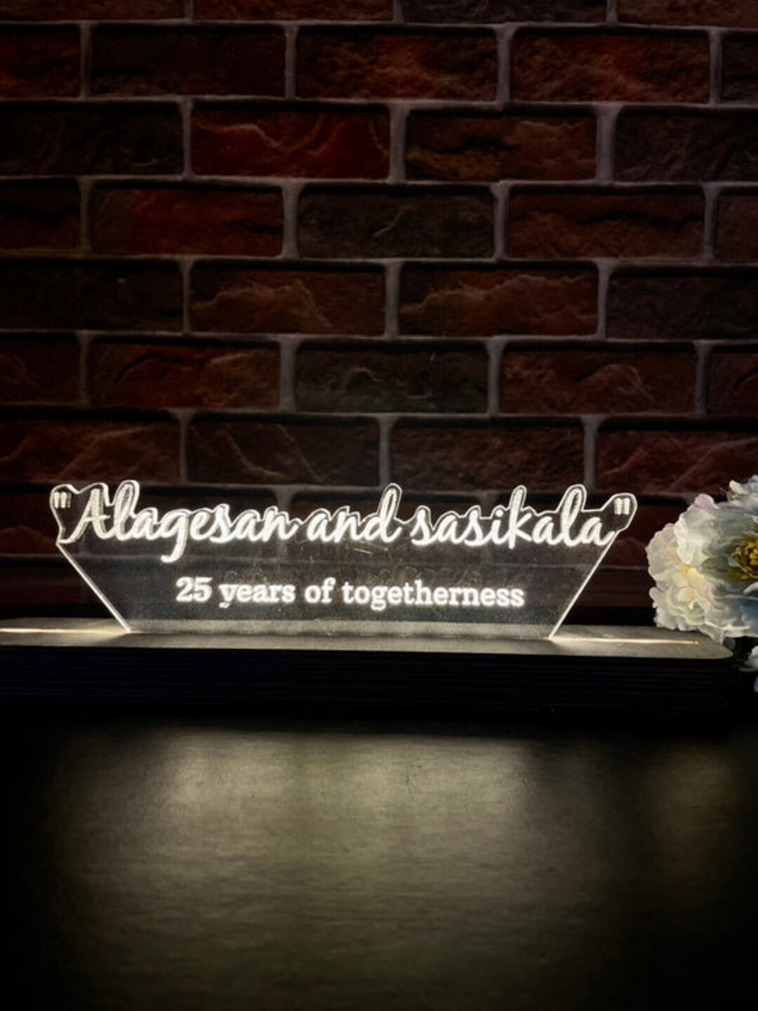 3D NAME Lamp_personalized Your Name_ Size 104 Inch - Etsy