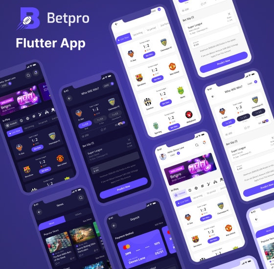 Betpro: Elevating Sports Prediction With Intuitive Flutter App & Laravel Script - Etsy
